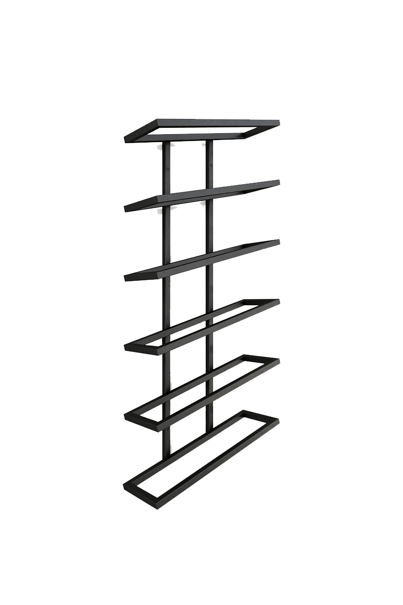 METAL 6 RAFLI MODERN ŞARAPLIK